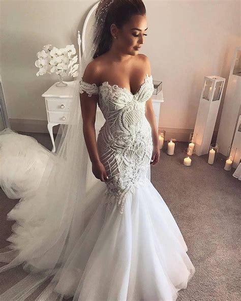 41 Incredibly Gorgeous Mermaid Wedding Dresses With Incredible Elegance