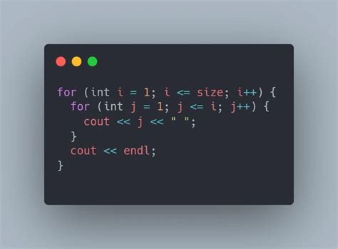 Mempelajari Bahasa Pemrogaman C 58 Latihan Membuat Segitiga Angka — Minarsih Tech