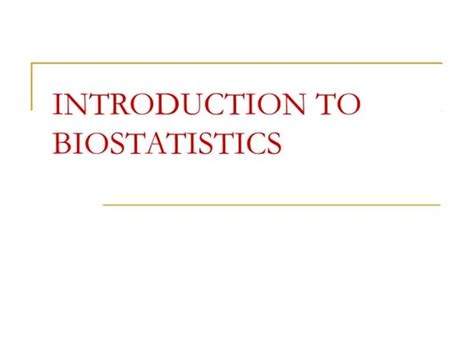Biostatistics Basic Definitions And Concepts Lung And Respiratory Health