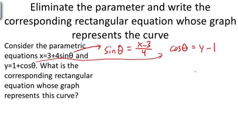 Parametric Equations Example Video Calculus CK Foundation