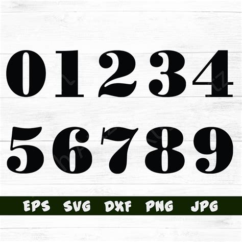 Fancy Numbers Drawing