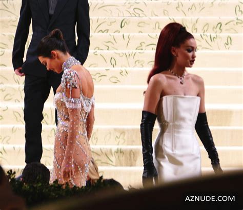 Kendall Jenner Poses Naked In G String Dress To Steal The Spotlight At Met Gala In NYC AZNude