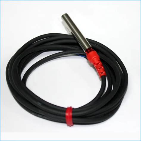 Short M6 38mm Shielded Proximity Sensor Metal Body For Flush Mounting