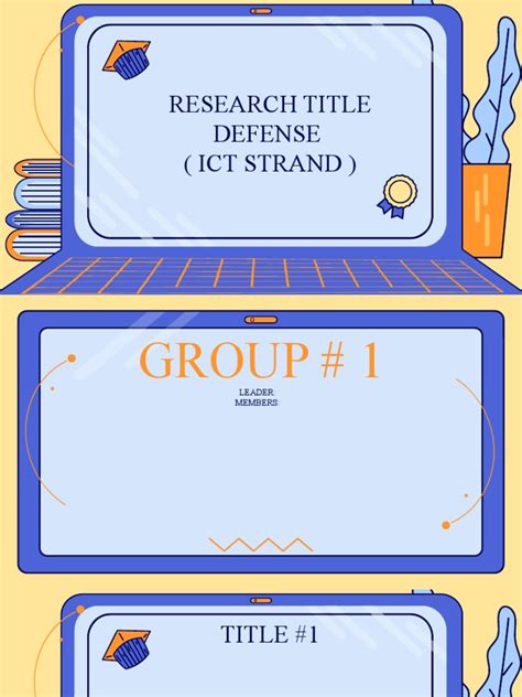 Research Title Defense Ppt Format Pdf