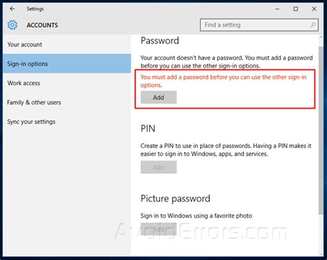 How To Setup A Pin Code Windows AvoidErrors