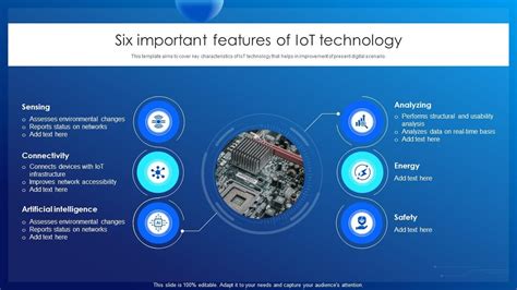 Six Important Features Of IoT Technology PPT Example