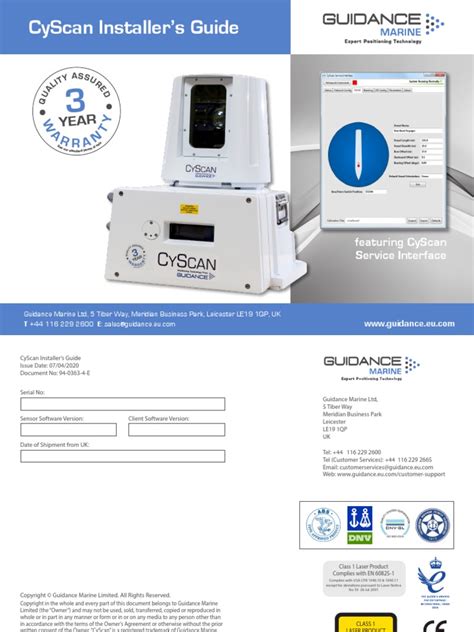 Mk4 Cyscan Installers Guide Pdf