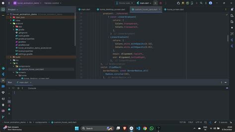 Imran B On Linkedin Flutter Hoveranimation Uichallenge Flutterui