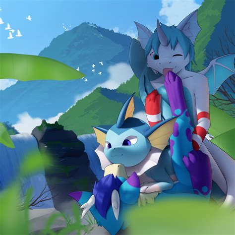 Rule 34 4 Toes Ambiguous Gender Anthro Blue Body Blue Skin Claws Detailed Background Digital