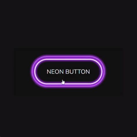 Neon Button With CSS Hover Effects For Web Designs And Elementor Tutorial In Buttons Web