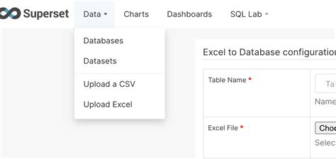 Menu Combine Upload Csvexcel In Menu · Issue 13834 · Apachesuperset · Github