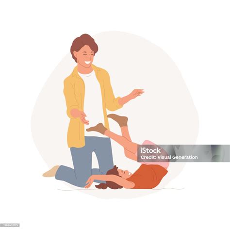 서머솔트 고립 된 만화 벡터 일러스트를 수행하는 법을 배우다 가공의 인물에 대한 스톡 벡터 아트 및 기타 이미지 가공의 인물