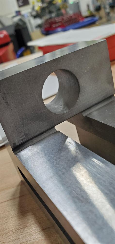 How To Grind This Surface My Shop Doesnt Have A Wheel Small Enough To