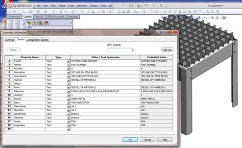 D CAD Customization In Project Documentation