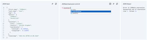 Javascript How To Get Suggestion From Json Object Just Like Jsonata When We Search Anything