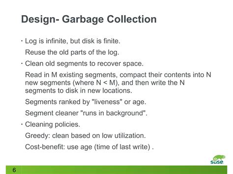 Learn About Log Structured File System Ppt