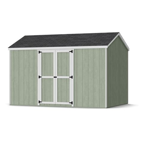 Little Cottage Co 8x12 Value Gable Shed With Side Entry And Floor