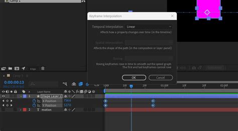Solved Keyframe Spatial Interpolation Greyed Out I Trie Adobe