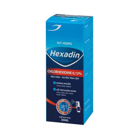 Xịt Họng Hexadin 30ml Hộp 1 Lọ 30ml Rio Pharmacy Cevpharma Ghch Kim