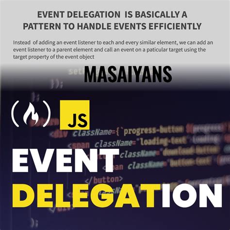 Masaiyans On Linkedin Eventdelegation Javascriptevents