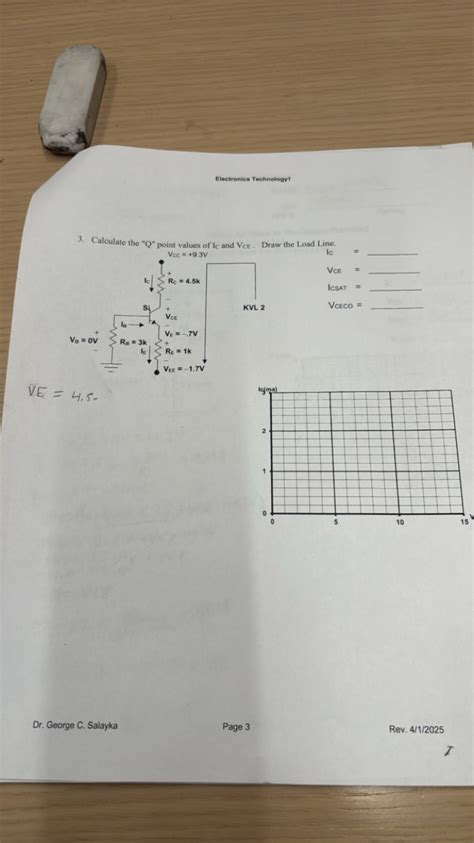 electronics technology1 calculate the q point values of mathrm { i }
