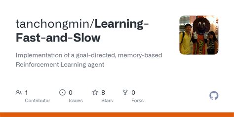 Github Tanchongminlearning Fast And Slow Implementation Of A Goal Directed Memory Based