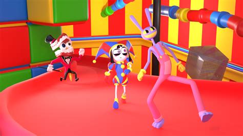 The Amazing Digital Circus Tadc Blender Model Pack