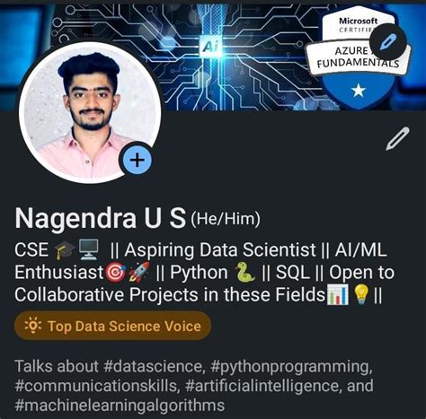 Topvoice Datascience Linkedintopvoice Datascience Gratitude