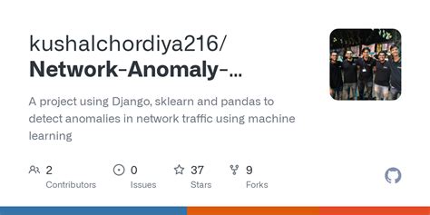 Network Anomaly Detection Readme Md At Master Kushalchordiya Network Anomaly Detection Github