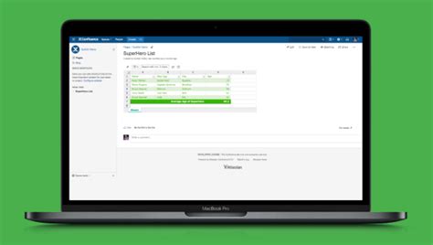 Excellentable Spreadsheet For Confluence Atlassian Marketplace
