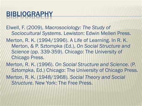 Ppt Robert K Mertons Functional Analysis Powerpoint Presentation