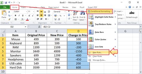 Setting Colors In Excel Tpoint Tech