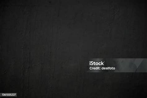 그린 블랙 소박한 그런지 질감 효과 어두운 빈 빈 수평 고르지 않은 거친 벽 같은 벡터 배경 과 복사 공간 검은색에 대한 스톡 벡터 아트 및 기타 이미지 Istock