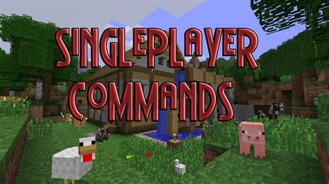 Minecraft Single Player Commands 1 4 6 Download Hd Youtube