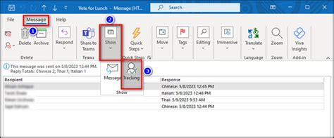 How To Add Voting Buttons In Outlook [cast Votes In Messages]