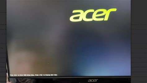 Unable To Boot Acer Aspire TC 865 D17E5 Reboot And Select Proper Boot Device Error Message