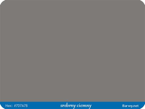 Kolor RAL 9007 - srebrny ciemny - Grey aluminium - Graualuminium ...
