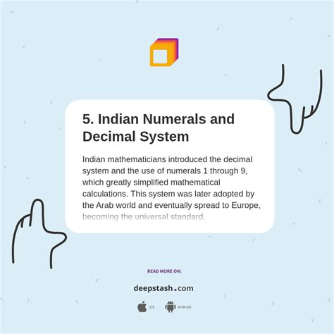 5 Indian Numerals And Decimal System Deepstash
