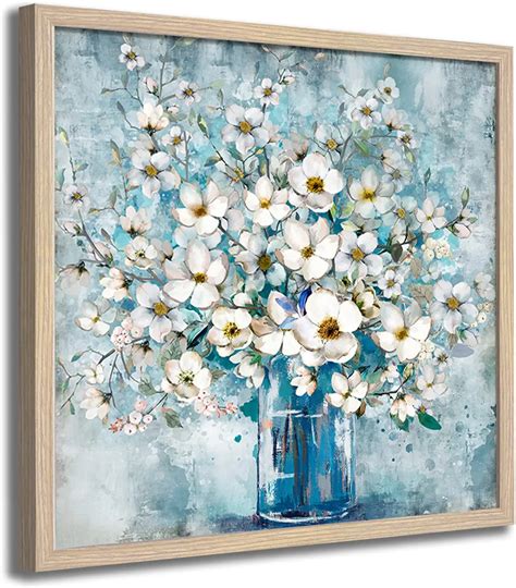 دکوراسیون دیوار اتاق خواب، نقاشی دیوار با قاب، نقاشی دیوار بطری آبی و