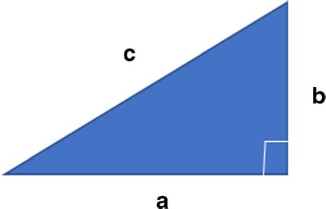 The General Right Angle And Its Sides Download Scientific Diagram