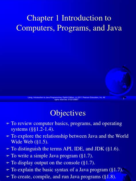 Chapter 1 Introduction To Computers Programs And Java Download Free