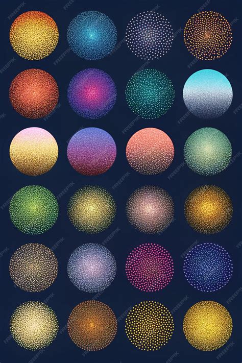 Gradient Grainy Gradient Shape Collection Premium Ai Generated Image