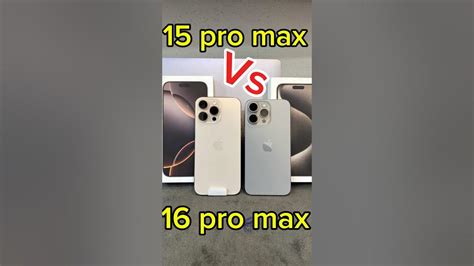 15 Pro Max Vs 16 Pro Max Iphone 15 Vs 16 Iphone 16 Pro Max Vs 15