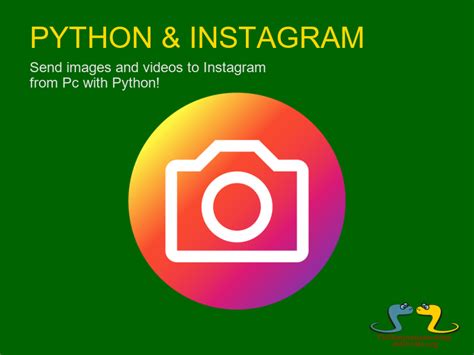 Post On Instagram From The Computer With Python In No Time Python Programming