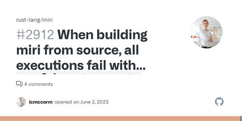When Building Miri From Source All Executions Fail With `could Not Create Llvm Targetmachine