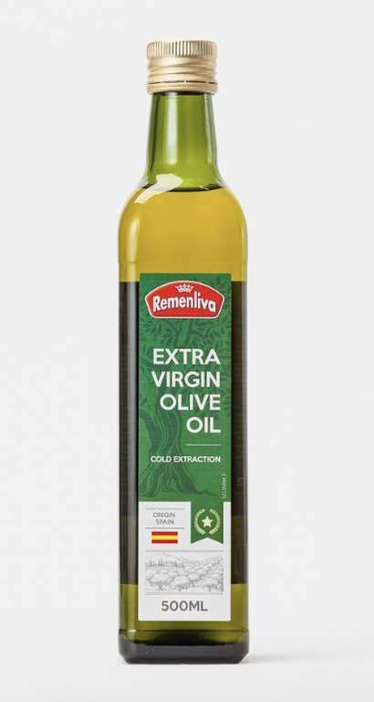 Масло оливковое Remenliva Extra Virgin, нерафинированное, 500 мл ...