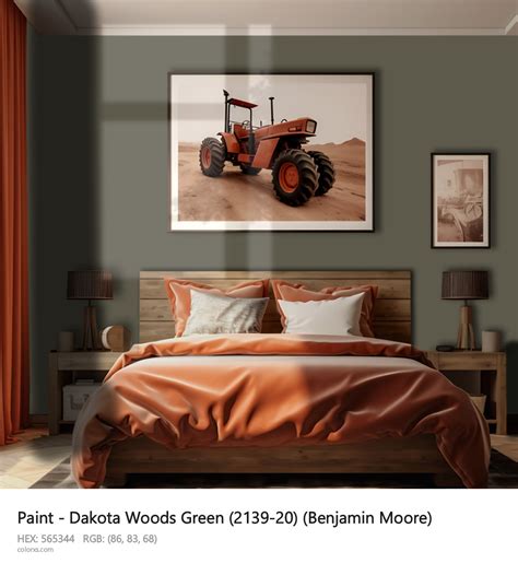 Benjamin Moore Dakota Woods Green 2139 20 Paint Color Codes