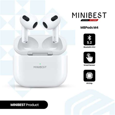 Promo Minibest M4 Tws Earphone Headset Bluetooth V5 2 In Ear Detection Diskon 23 Di Seller