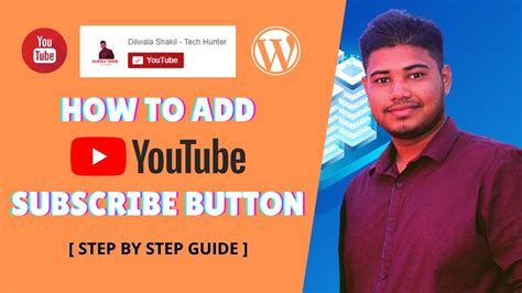 How To Add A YouTube Subscribe Button To WordPress Website Or Blogger YouTube