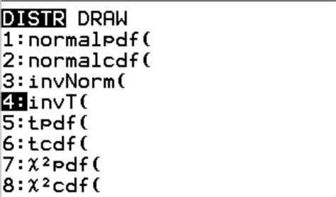 How To Find The T Critical Value On A TI Calculator